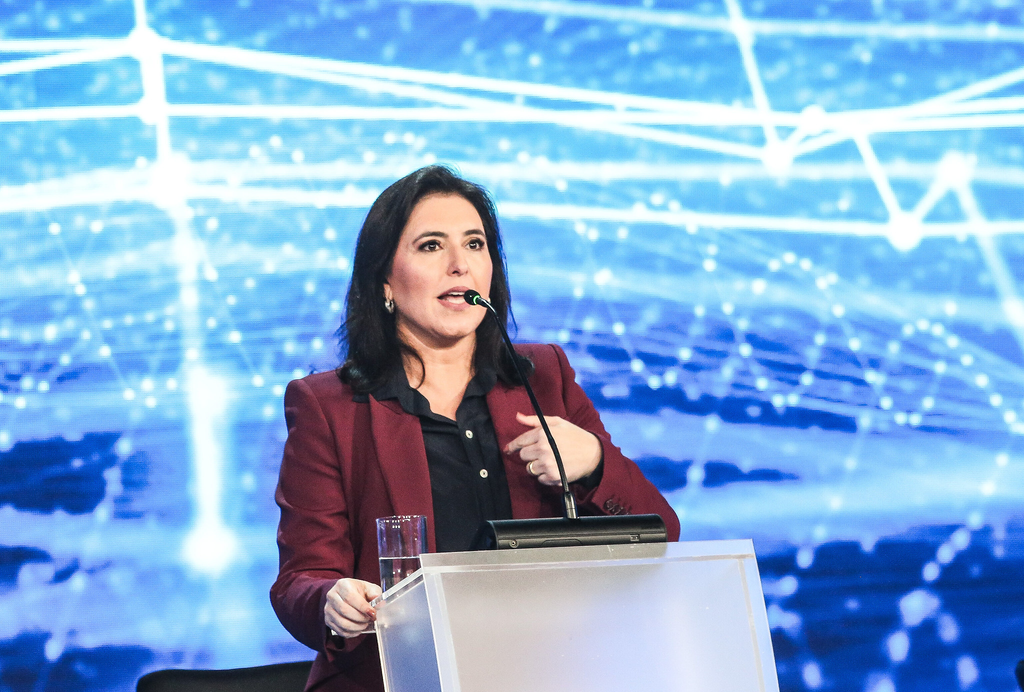 Simone Tebet é destaque no debate dos presidenciáveis na TV Band - PSDB ...